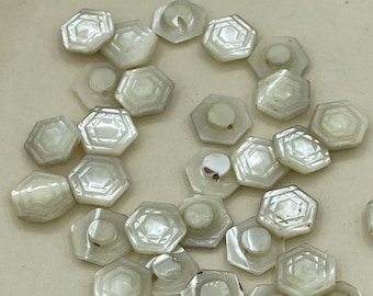 Antique Buttons Shell - Etsy