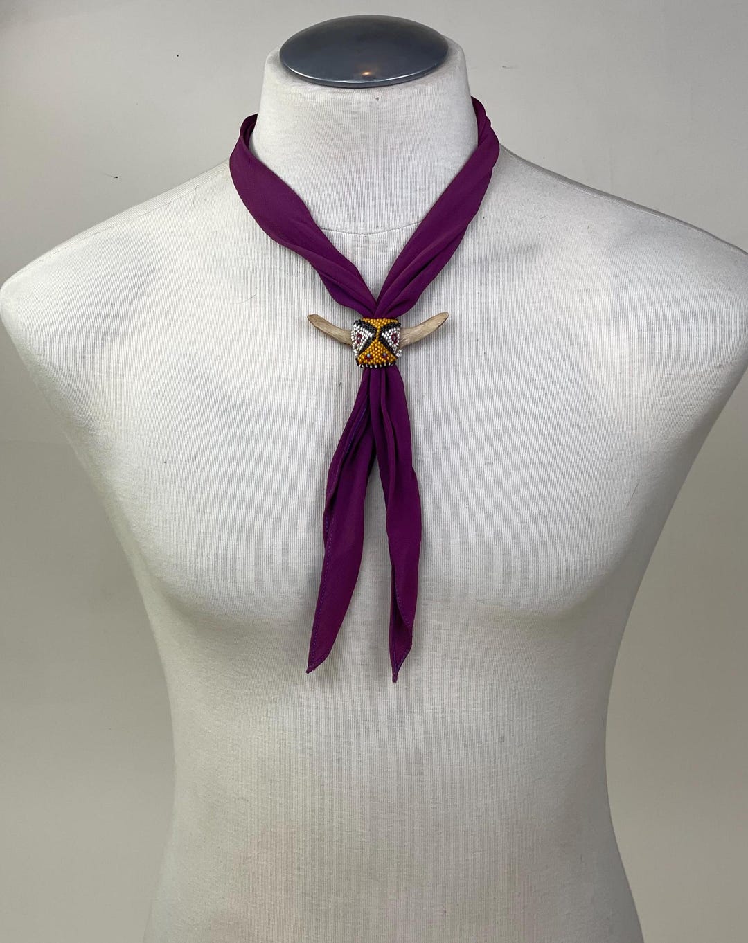 Vintage 1940s 1950s Beaded Longhorn Steer Head Rodeo Western ...