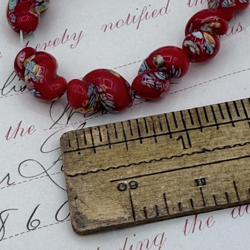 Red Millefiori Venetian - Etsy