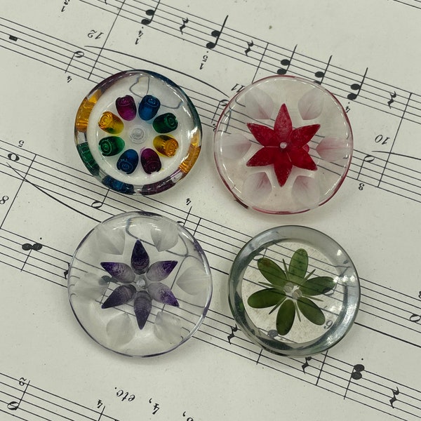Lucite Buttons - Etsy