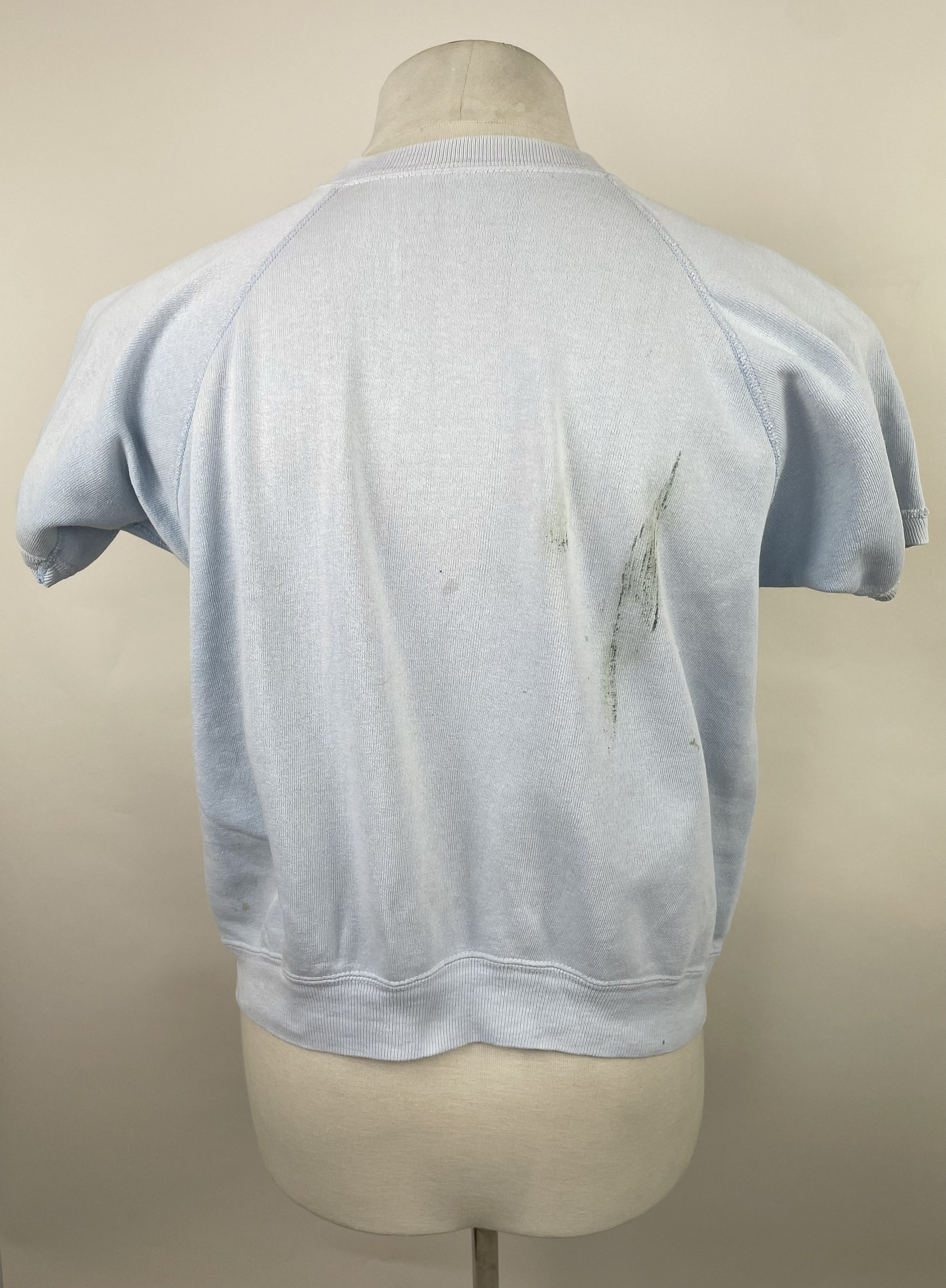 Vintage 1960s Cotton Pullover Short Sleeve Gym Athletic Vintage 1960s Cotton Pullover Short Sleeve Gym Athletic