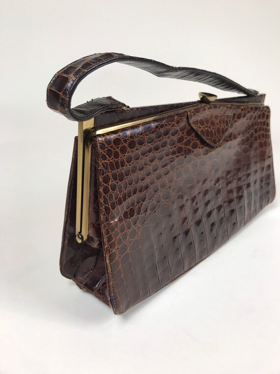 Vintage 1950s Deitsch Luxury Top Handled Purse Handbag / - Etsy