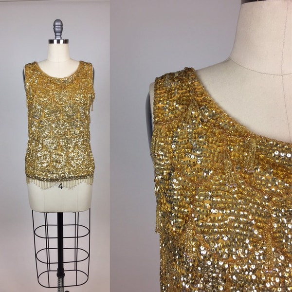 Beaded Tank Top - Etsy