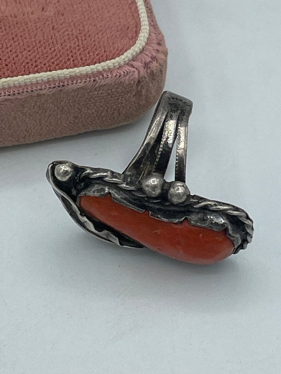 Vintage Navajo Sterling Silver Ring / Native American… - Gem
