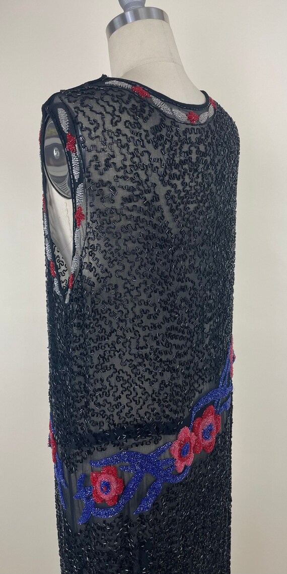 Authentic Vintage 1920s Beaded Flapper Dress / Roarin… - Gem