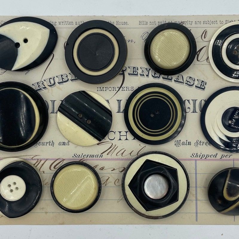Art Deco Button - Etsy