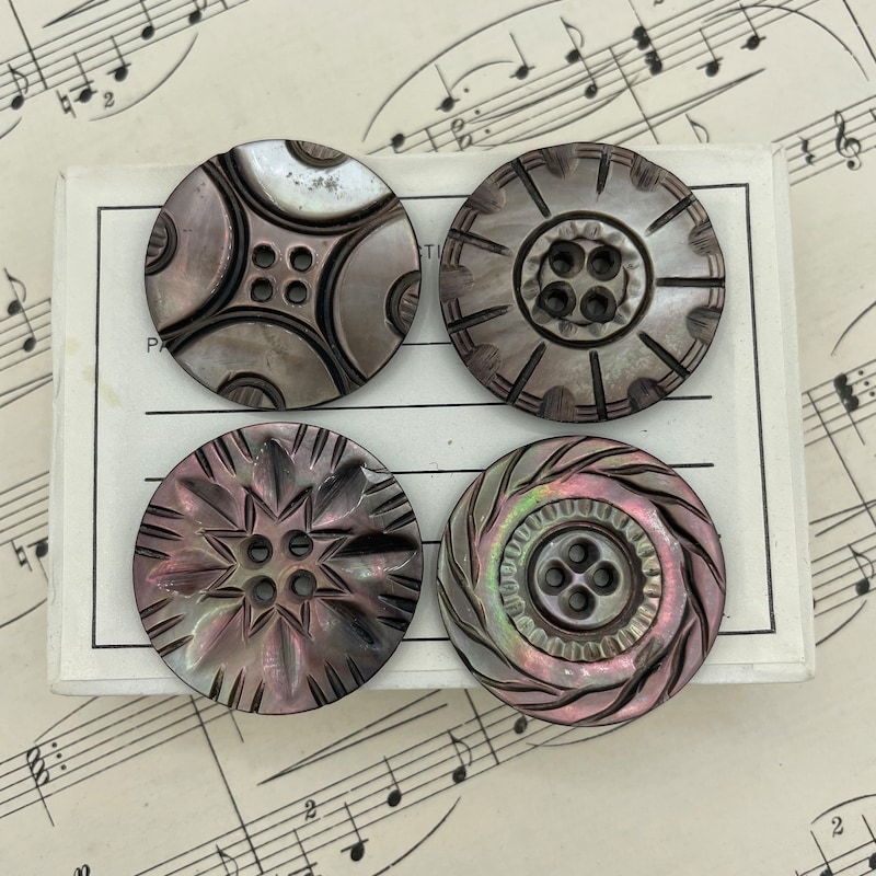 Antique Buttons - Etsy