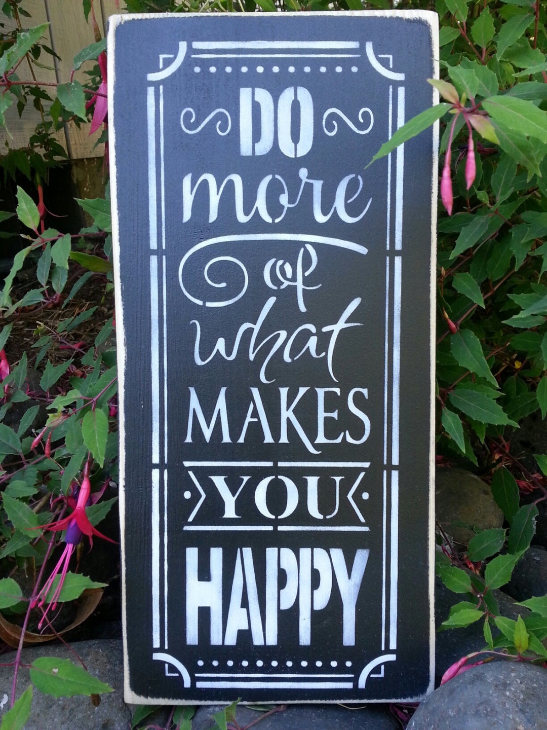 DO More of What Makes YOU Happy/hand Painted Wood Sign/wall Decor/6" X ...