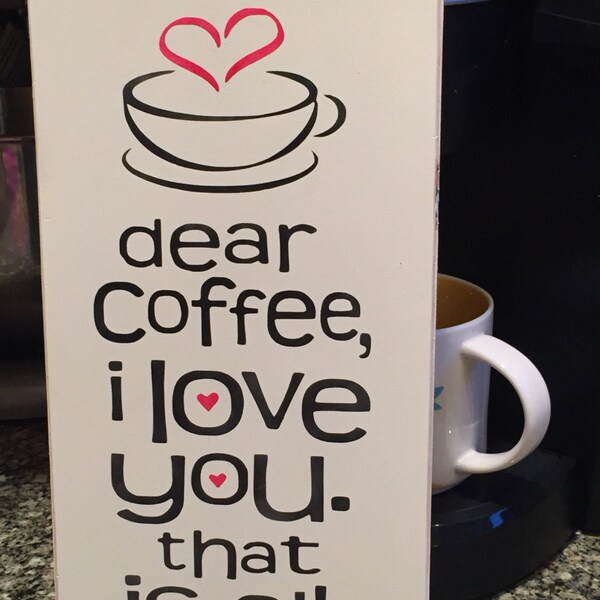 Dear Coffee - Etsy