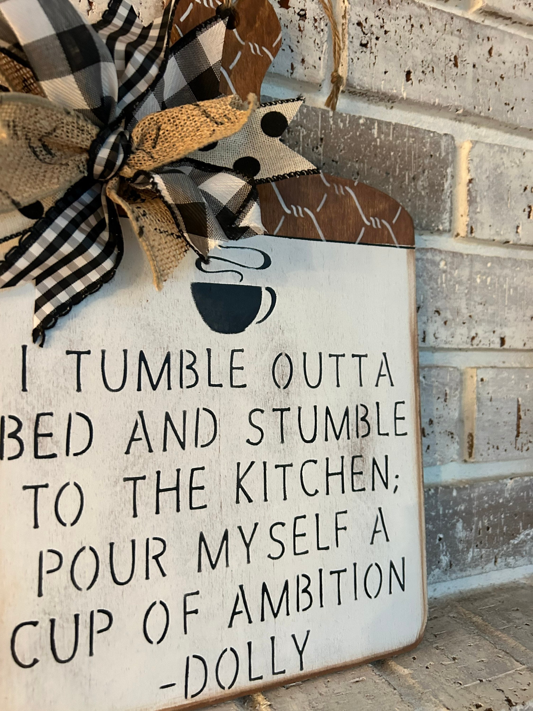 Kitchen Cutting Board|display Only| Decorative Sign| Hand Painted ...