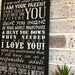 PARENTS PROMISE-I Am Your Parent/hand Painted/ Wood Sign/wall Decor ...