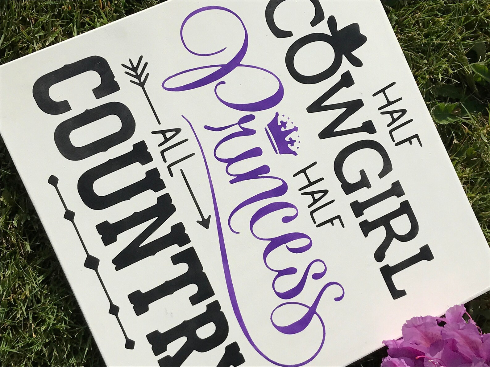 Cowgirl Sign/Princess Sign/Painted Wood/Sign/Western/Home | Etsy