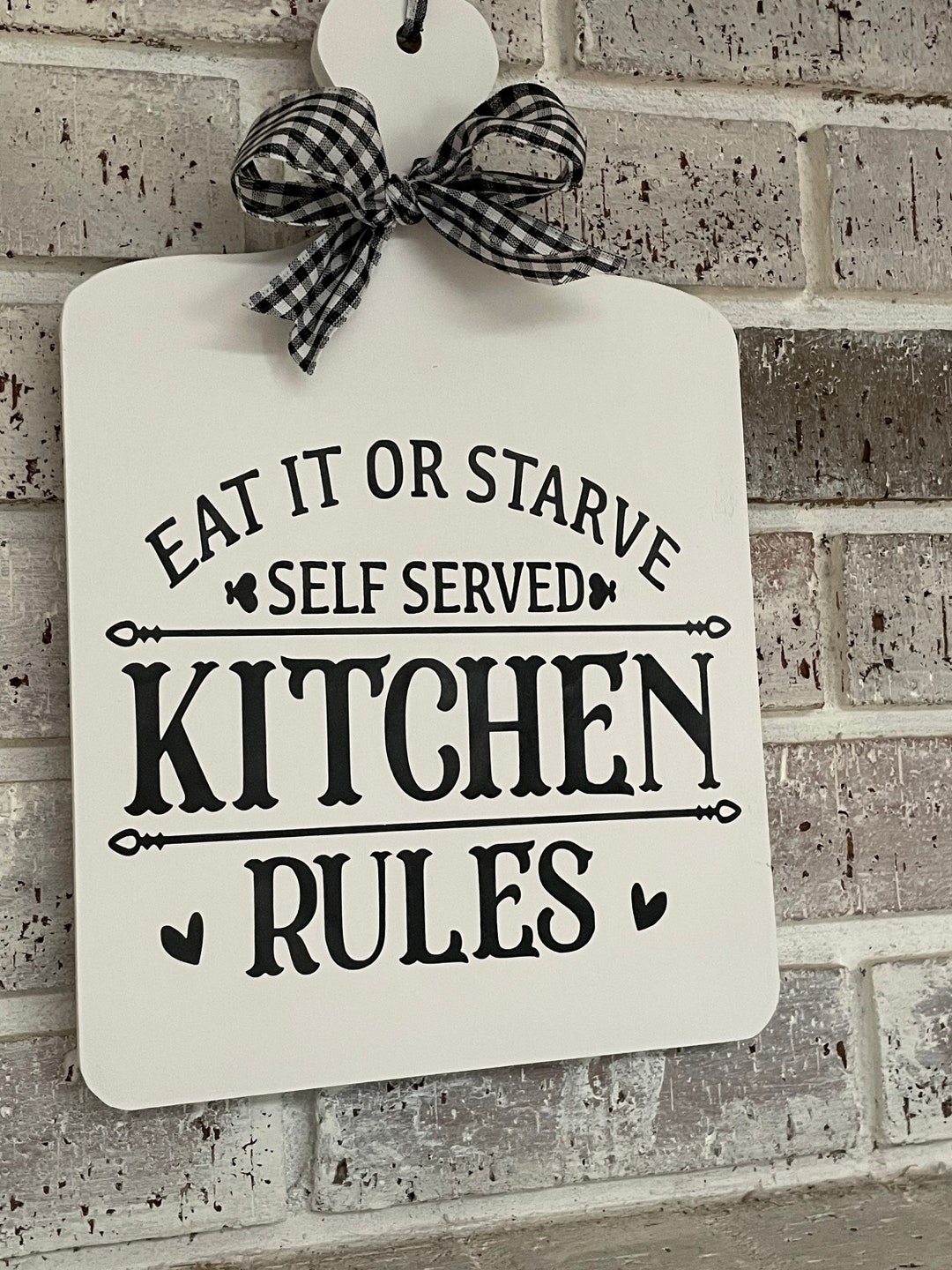 Kitchen Cutting Board| Display Only| Decorative Cutting Board| Display ...