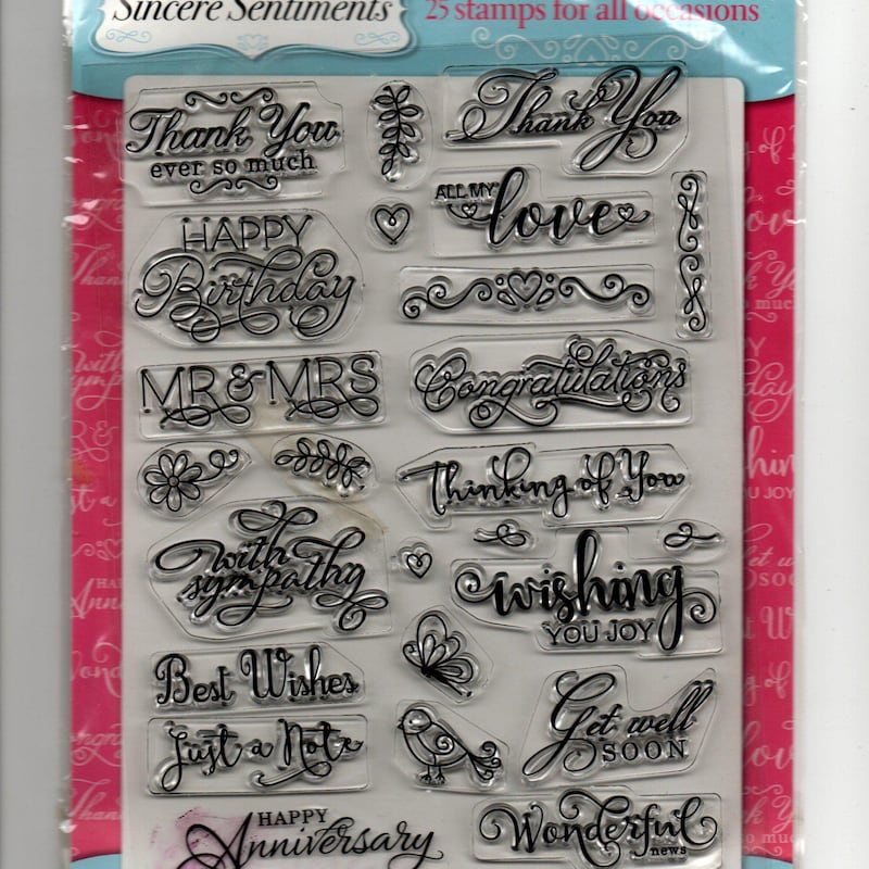 Motivational Word Stamps - Etsy UK