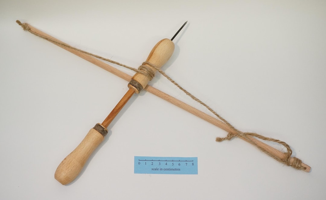 Roman Anglo Saxon Viking and Medieval Bow Drill 3mm Spoon Auger or 5mm ...