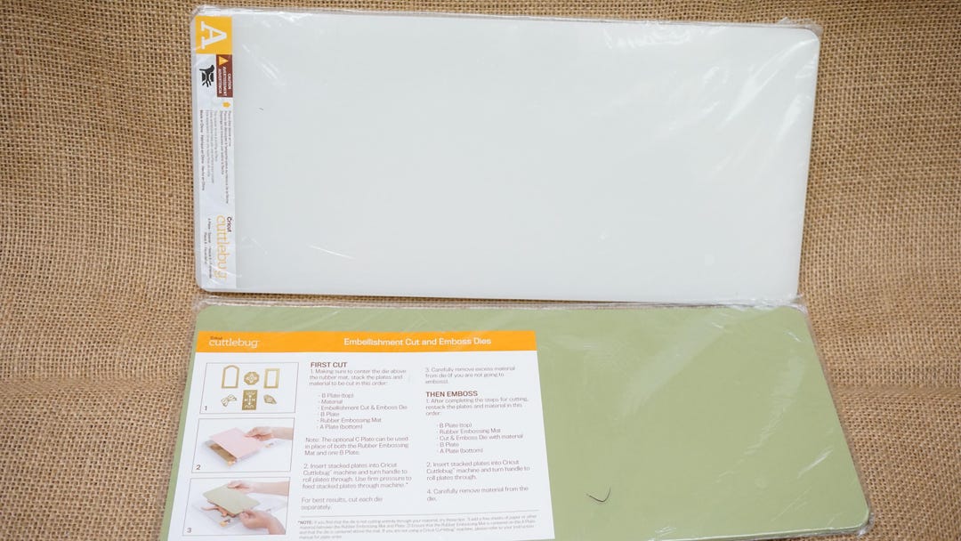 Anna Griffin Cuttlebug 12 Inch A Plate and Embossing Mat - Etsy