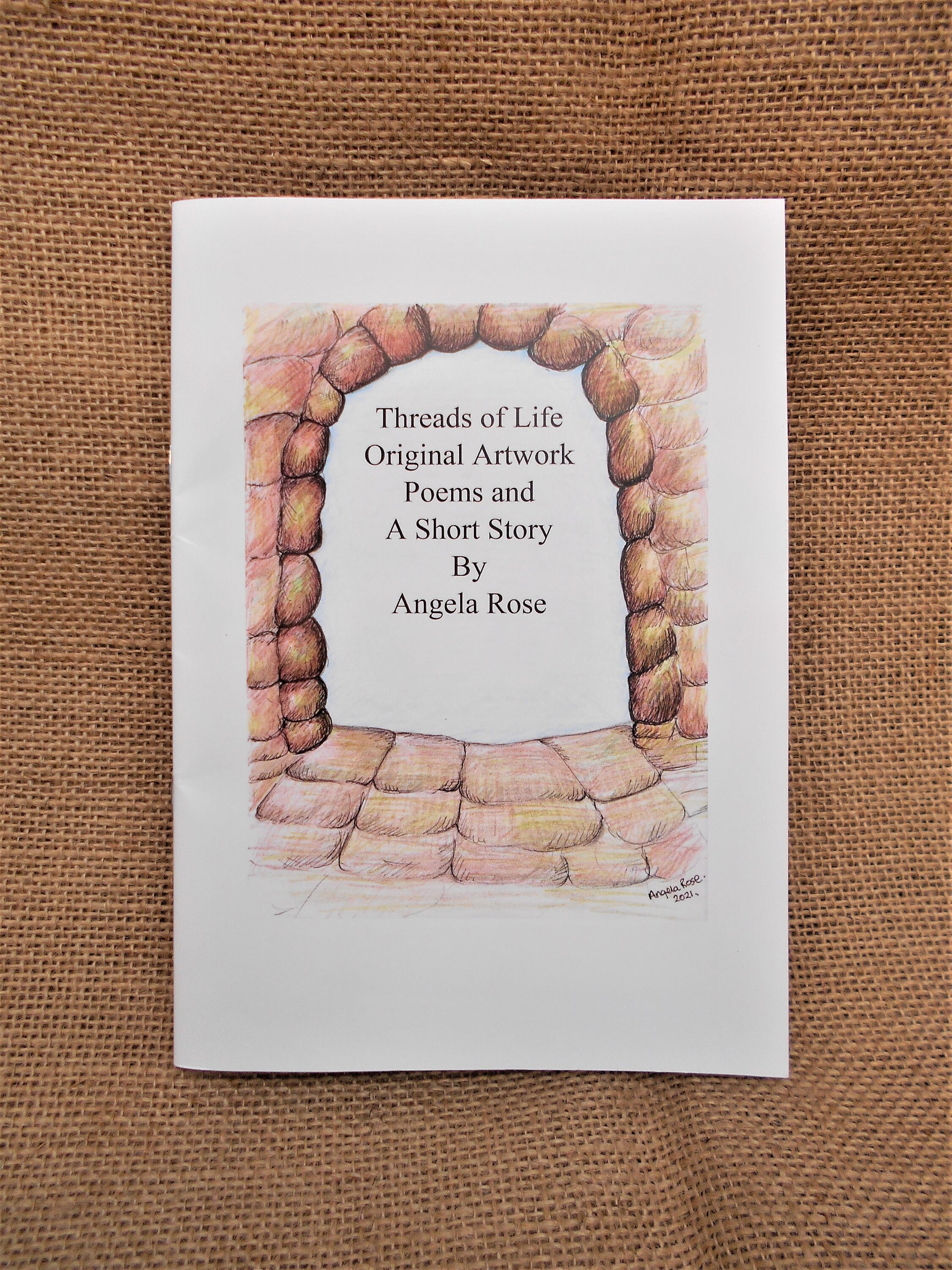 Threads of life a collection of original artwork poems and a | Etsy