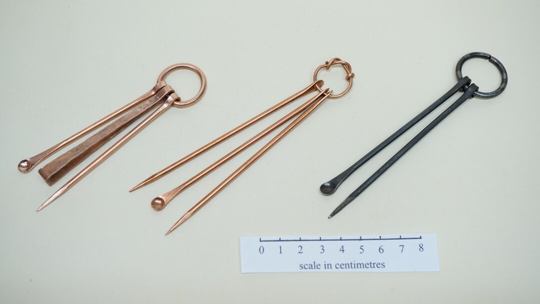 Anglo-saxon Toilet Set Choice of Three Designs Daegrad Tools Sheffield ...