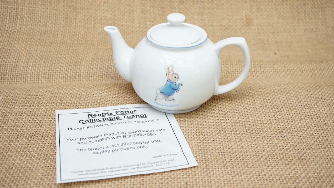 Peter Rabbit Teapot From the Beatrix Potter Tales. 2008 - Etsy