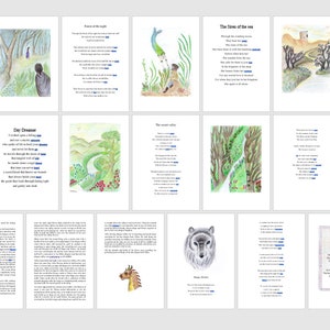 Threads of Life a Collection of Original Artwork Poems and a Short ...