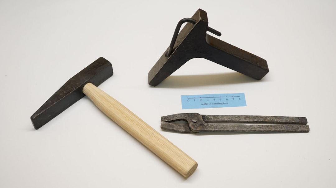 Anglo Saxon Roman Viking and Medieval Metalworkers Smithing Set Made in ...