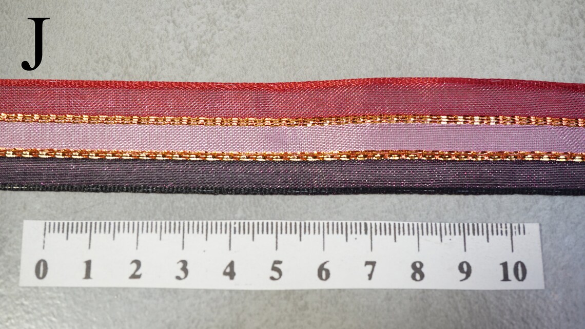 2m of ribbon to various sizes choice of 8 variations and | Etsy