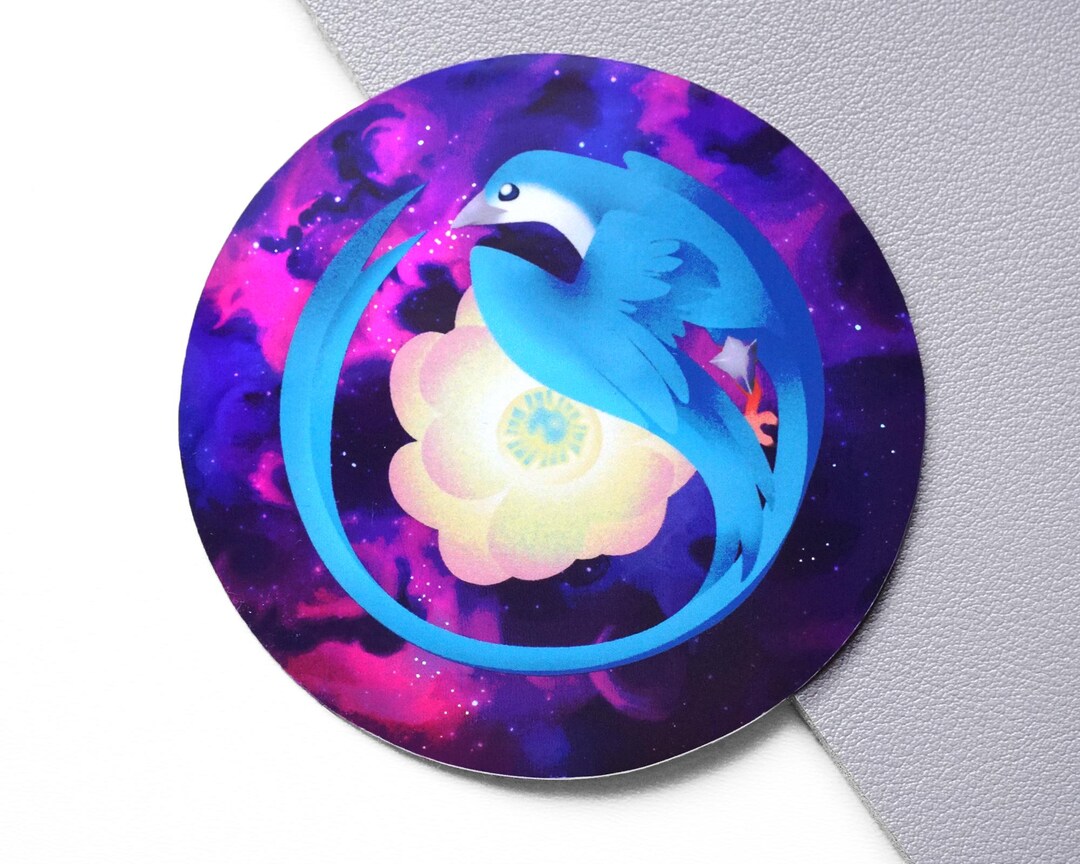 FFXIV Upon Your Return - Starbird Holographic Vinyl Sticker - Etsy