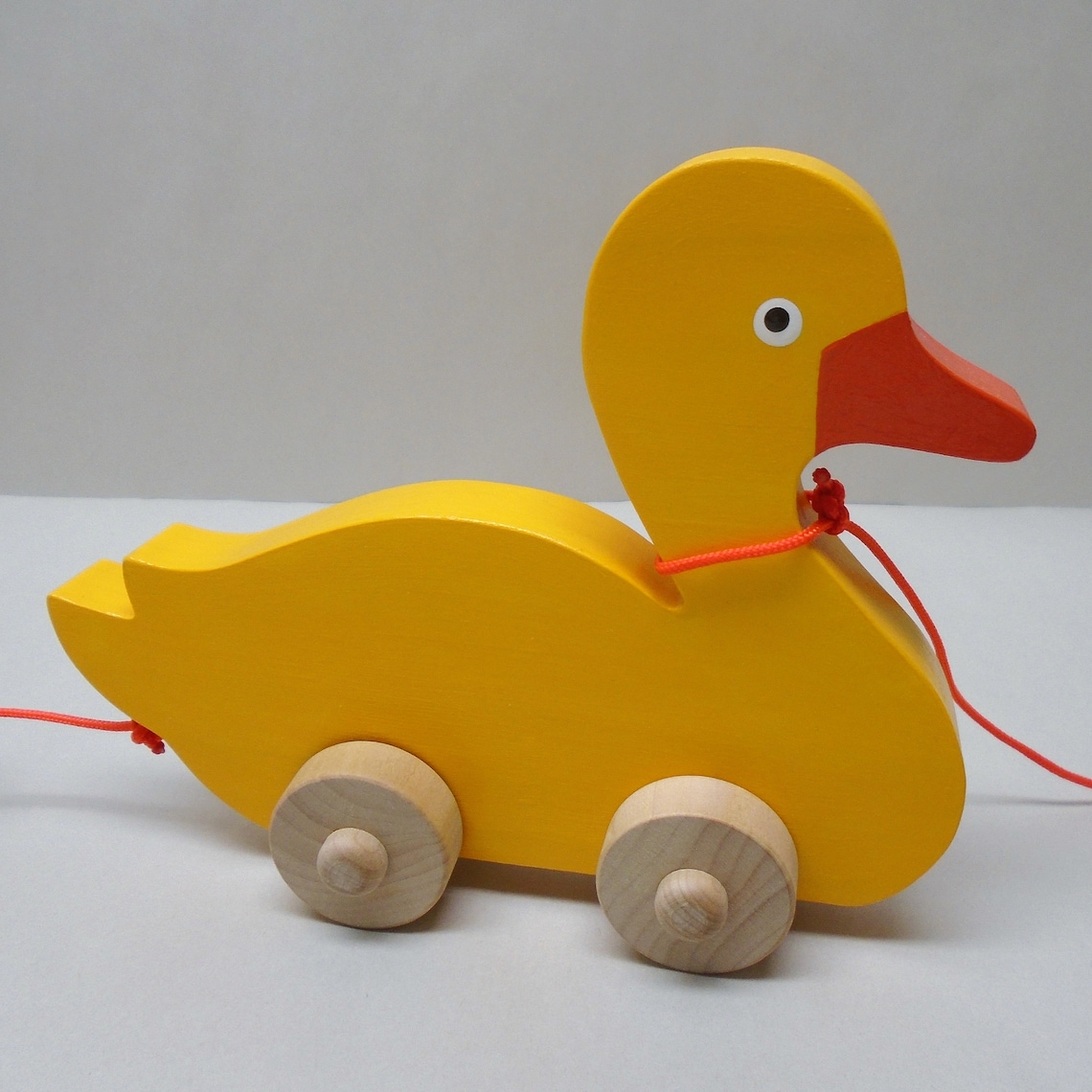 Mama Duck and 2 Babies Push/pull Toy Wood Pull Toy Duck - Etsy
