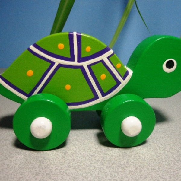 Wood Push Toy - Etsy
