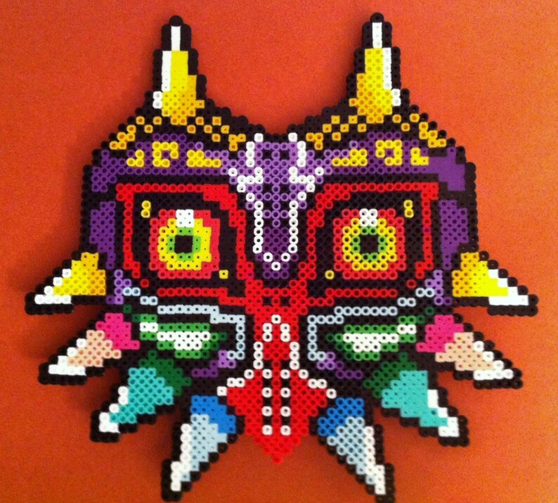 Majora's Mask Bead Sprite - Magnet or Wall Art - Etsy