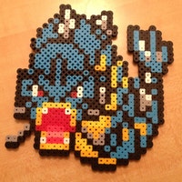 Broly - DBZ - Pixel Art - Made From Perler Beads - Etsy