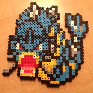 Gyarados Pokemon Perler Bead Magnet/wall Art - Etsy