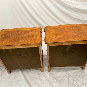 Stanley Furniture Nightstands Bedside Side Tables Chest of Drawers Set ...