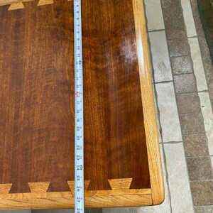 Mid Century Modern Lane Side Table Walnut Nightstand With Bottom Shelf ...