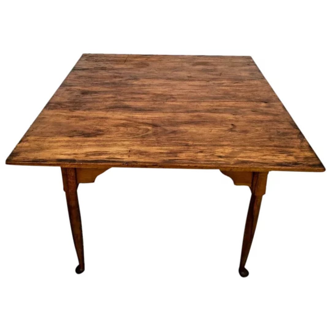 Vintage Leopold Stickley Original Cherry Valley Square Table Colonial ...