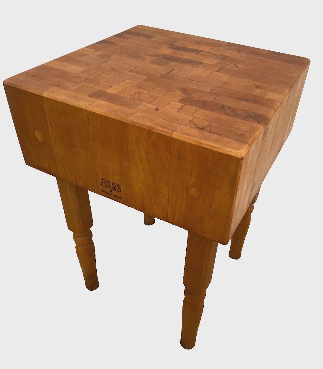 Vintage Boos Butchers Block, Carving Kitchen Table Solid Dovetail Maple Slab - Etsy