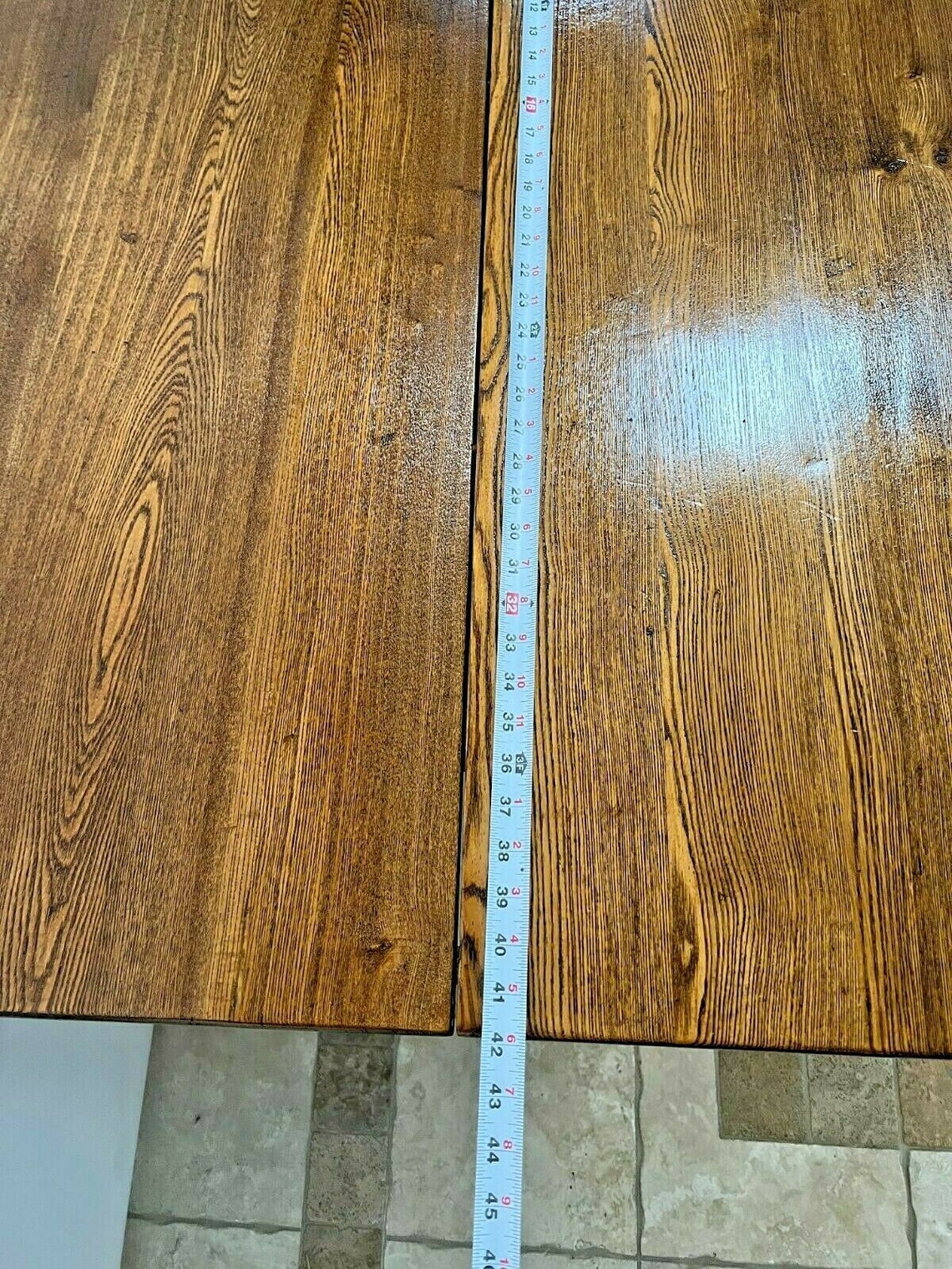 Antique Square Kitchen Table Barley Twist Rare Five Legs on - Etsy