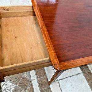 Vintage Warren Church Lane Perception Mid Century Nightstand Side End ...