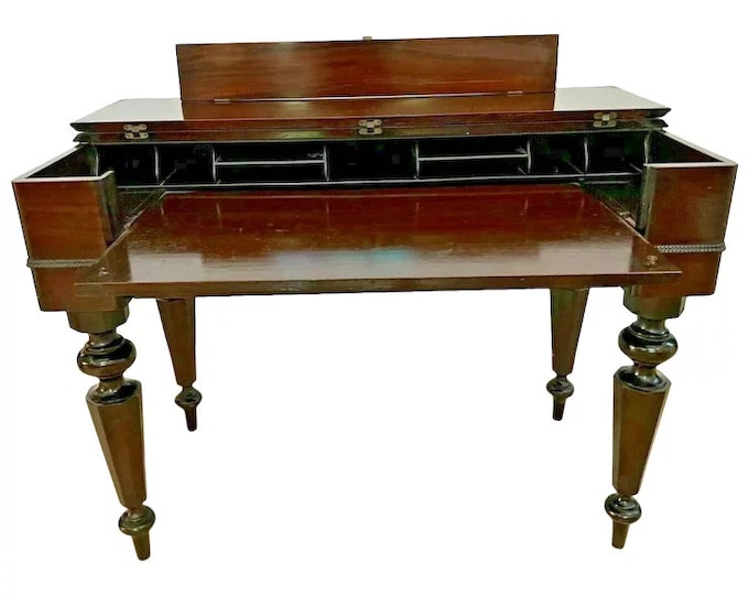 Antique Spinet Desk - Etsy