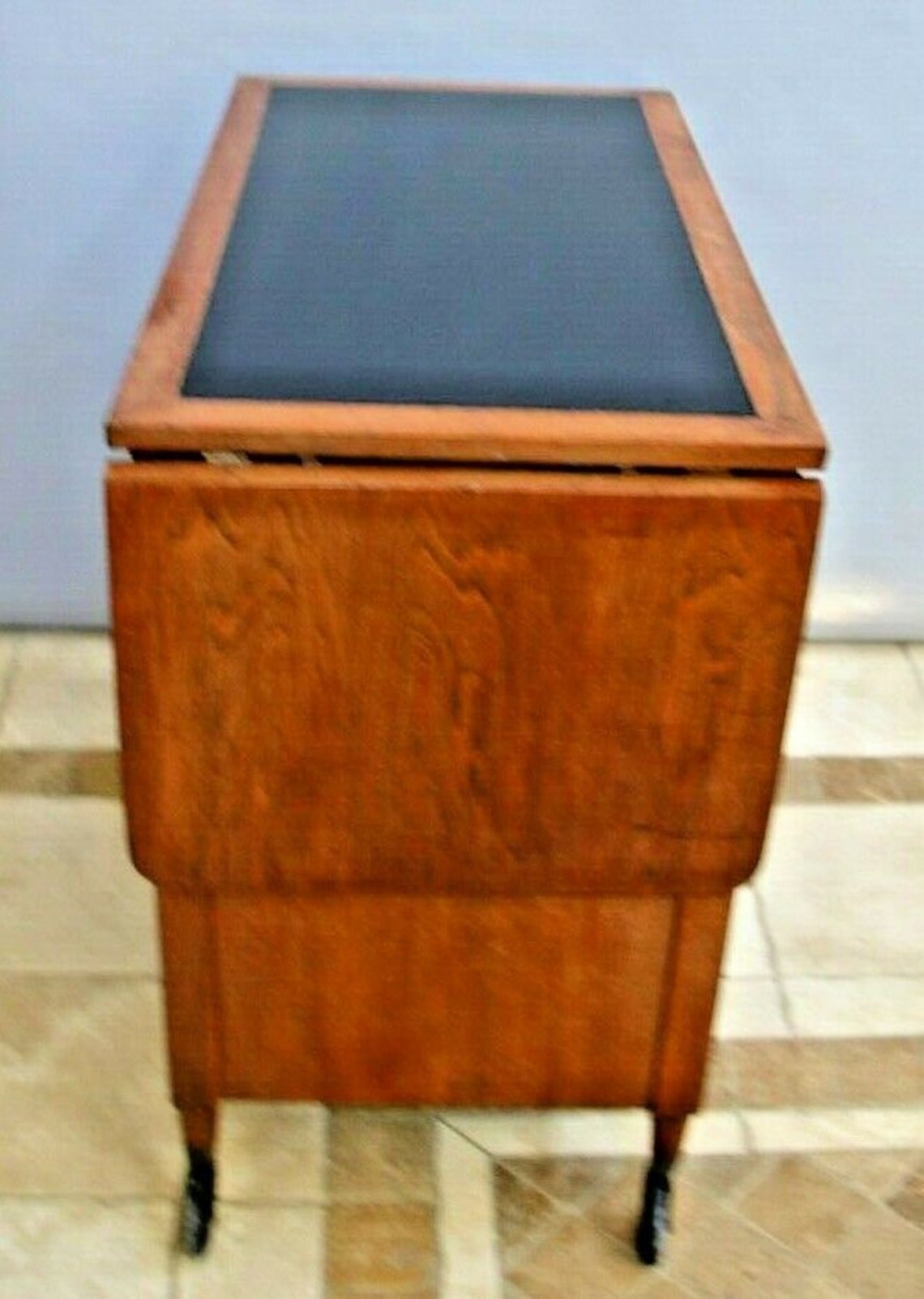 Mid Century Modern Serving Bar Rolling Buffet American of | Etsy