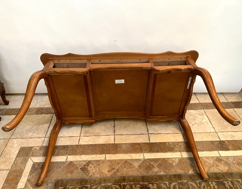 Vintage Ethan Allen Writing Desk French Country Three Drawers - Etsy