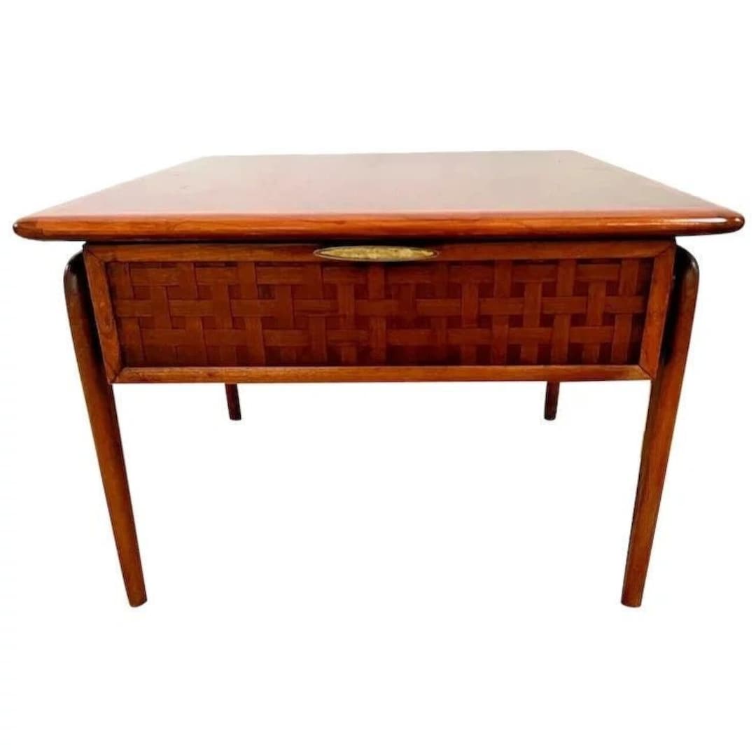 Vintage Warren Church Lane Perception Mid Century Nightstand Side End ...