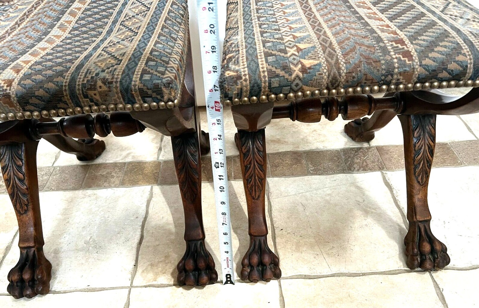 Antique Gothic Accent Chairs Gargoyle Lion Heads Large Claw - Etsy