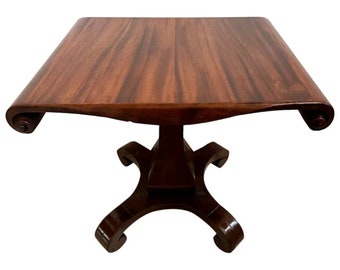 Scroll Top Table - Etsy