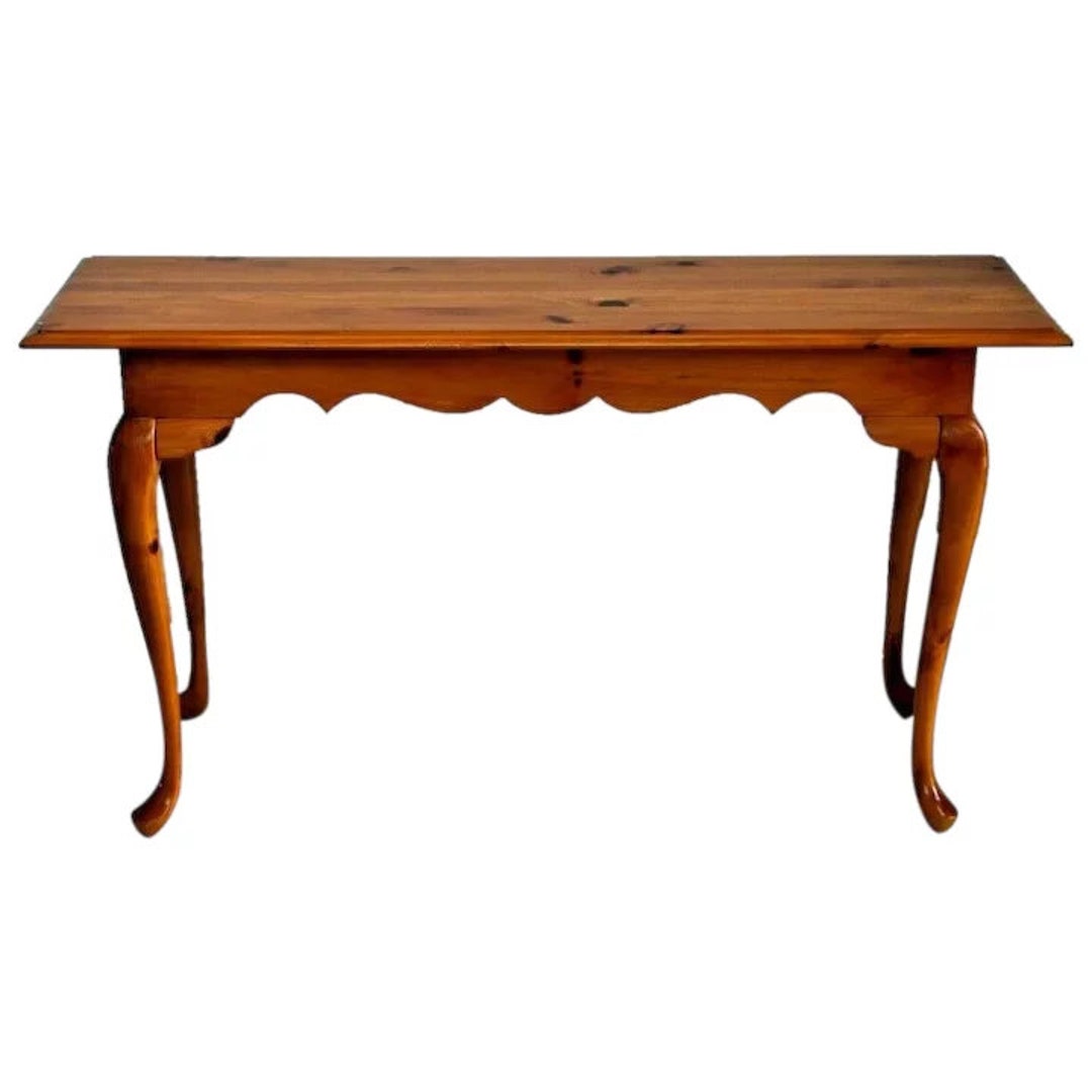 Sofa Table Hall Console Solid Knotty Pine Made in USA - Etsy