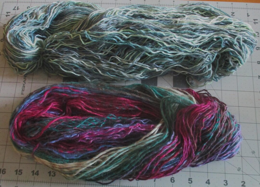 Multi Color Yarn: Crochet Knit Needle Craft - 200 Grams/7 OZ - Etsy