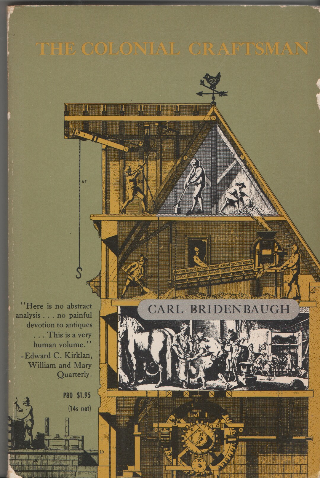 The Colonial Craftsman Book by Carl Bridenbaugh 1966 Edition Paperback ...