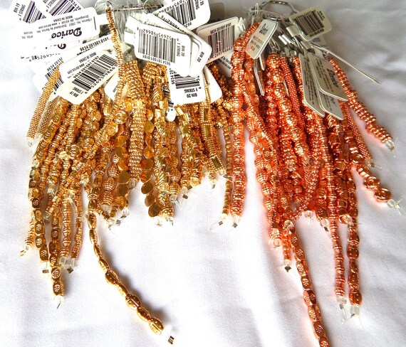 Darice METAL BEADS Gold OR Copper Assorted Sizes And Styles 4 | Etsy Darice METAL BEADS Gold OR Copper Assorted Sizes And Styles 4 | Etsy