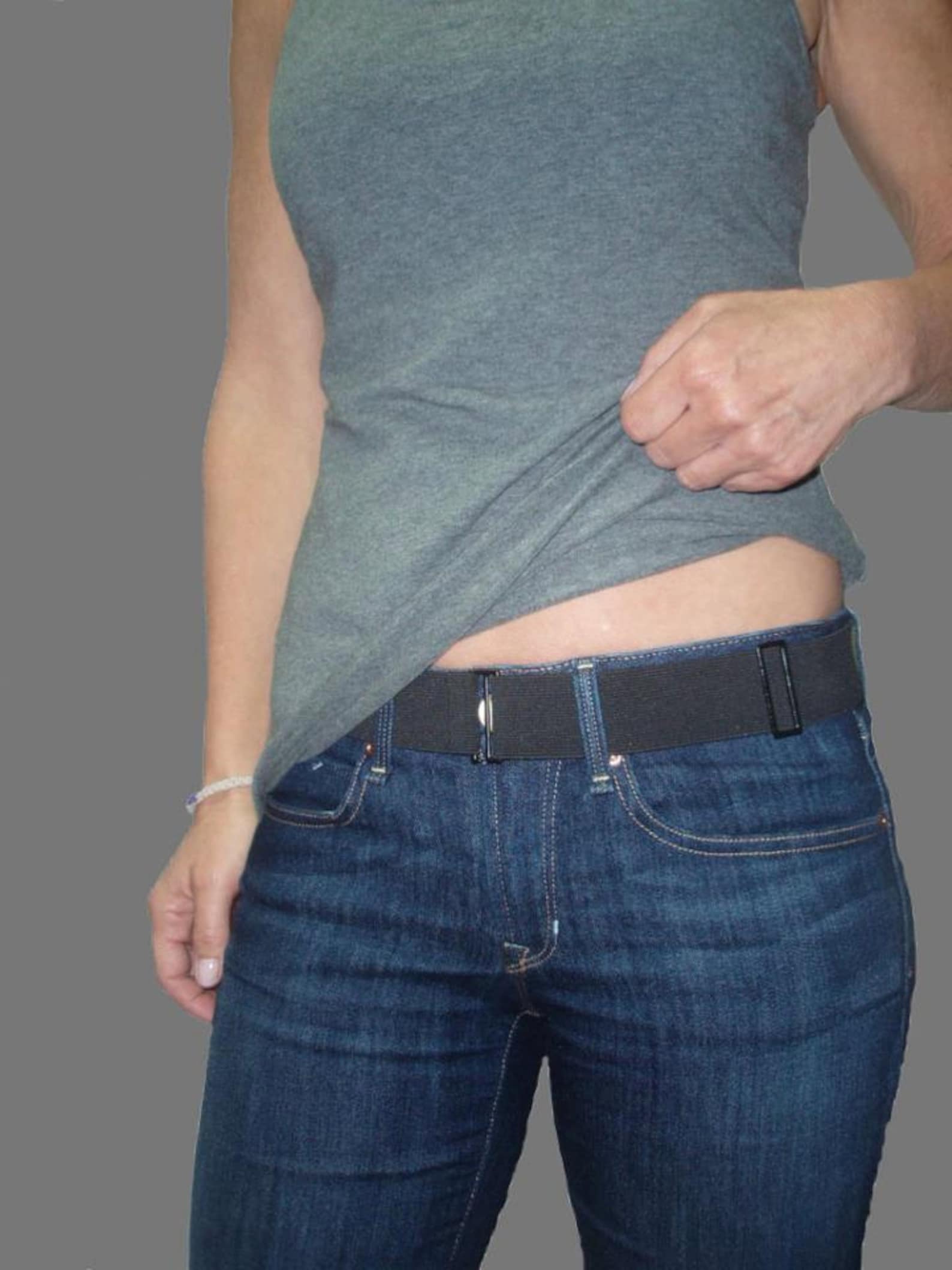 Womens Elastic Belt, Skinnibelt, No Bump, No Bulge...the Belt You Can't ...