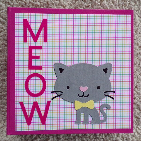 Cat Scrapbook - Etsy